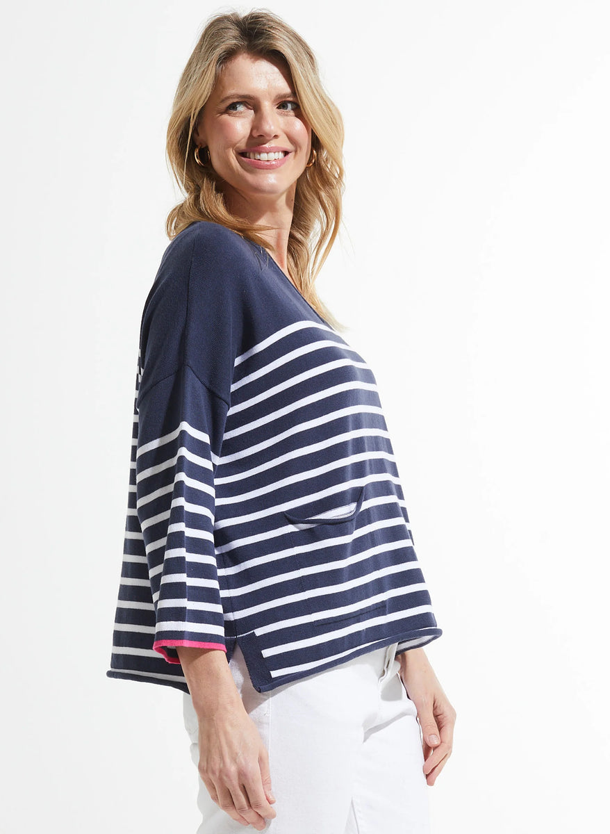 Nautical Sweater-Navy – Benjamin's & Libba's