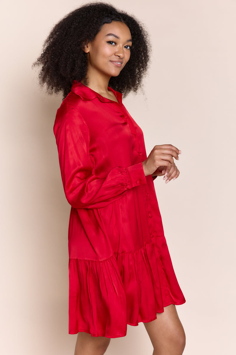 Anahi Dress (Red) – Benjamin's & Libba's